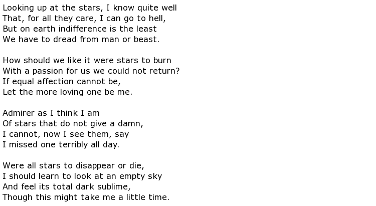 W.H. Auden | Poems Now
