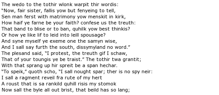 William Dunbar | Poems Now