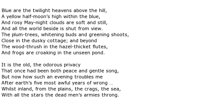 William Ellery Leonard | Poems Now