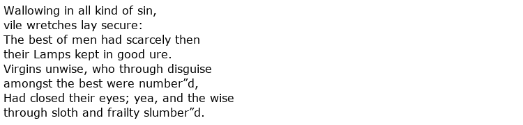 Michael Wigglesworth | Poems Now
