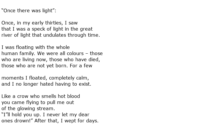 Jane Kenyon | Poems Now