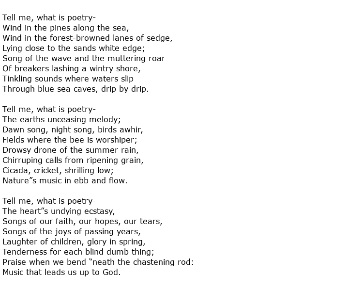 Jeanne Robert Foster | Poems Now