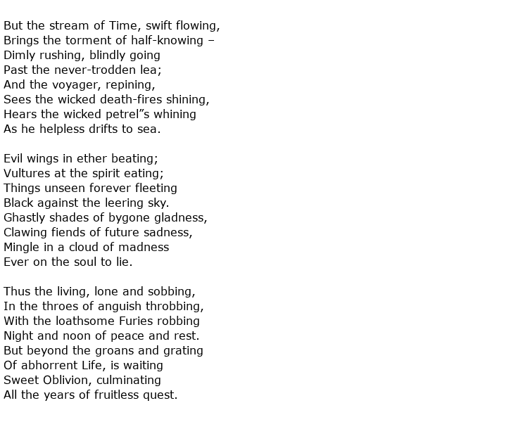 H.P. Lovecraft | Poems Now