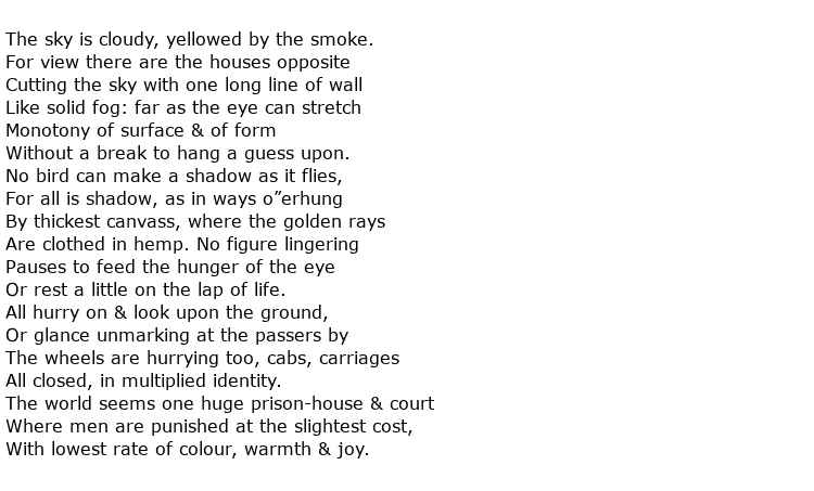 George Eliot | Poems Now