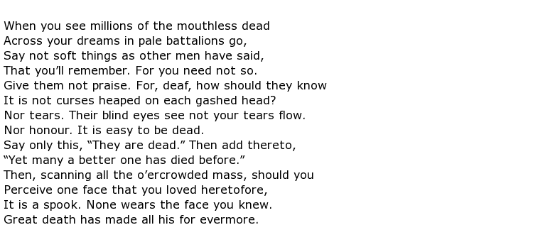 Charles Hamilton Sorley | Poems Now