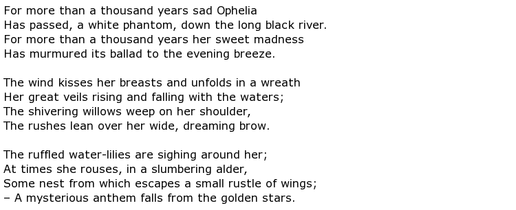 Arthur Rimbaud | Poems Now