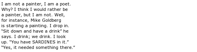 Frank O'Hara | Poems Now